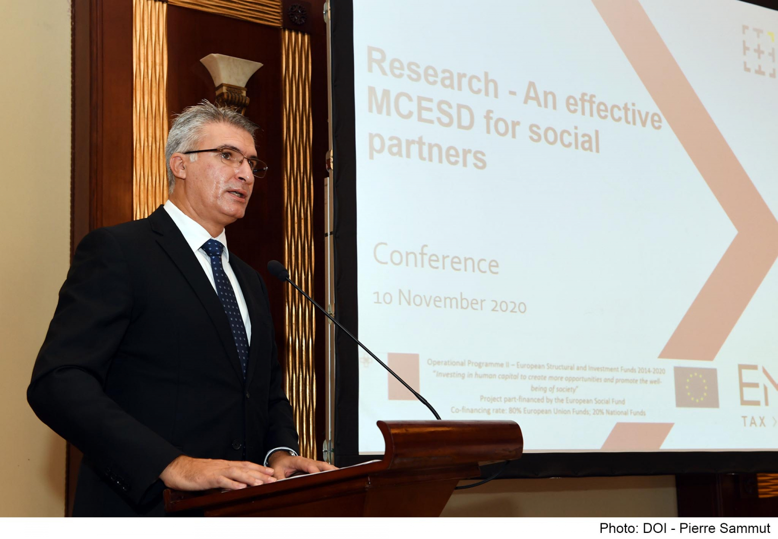 Report on MCESD operations presented today - MCESD