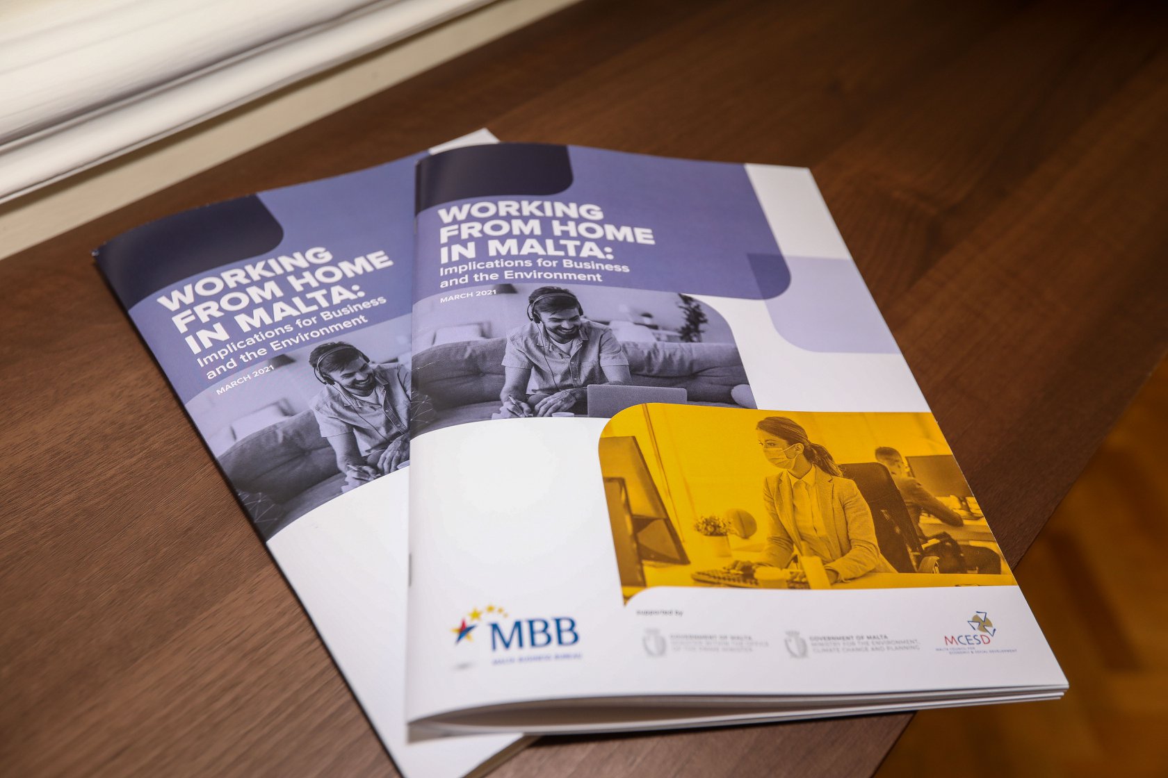 MCESD meeting with Malta Business Bureau on work from home study - MCESD