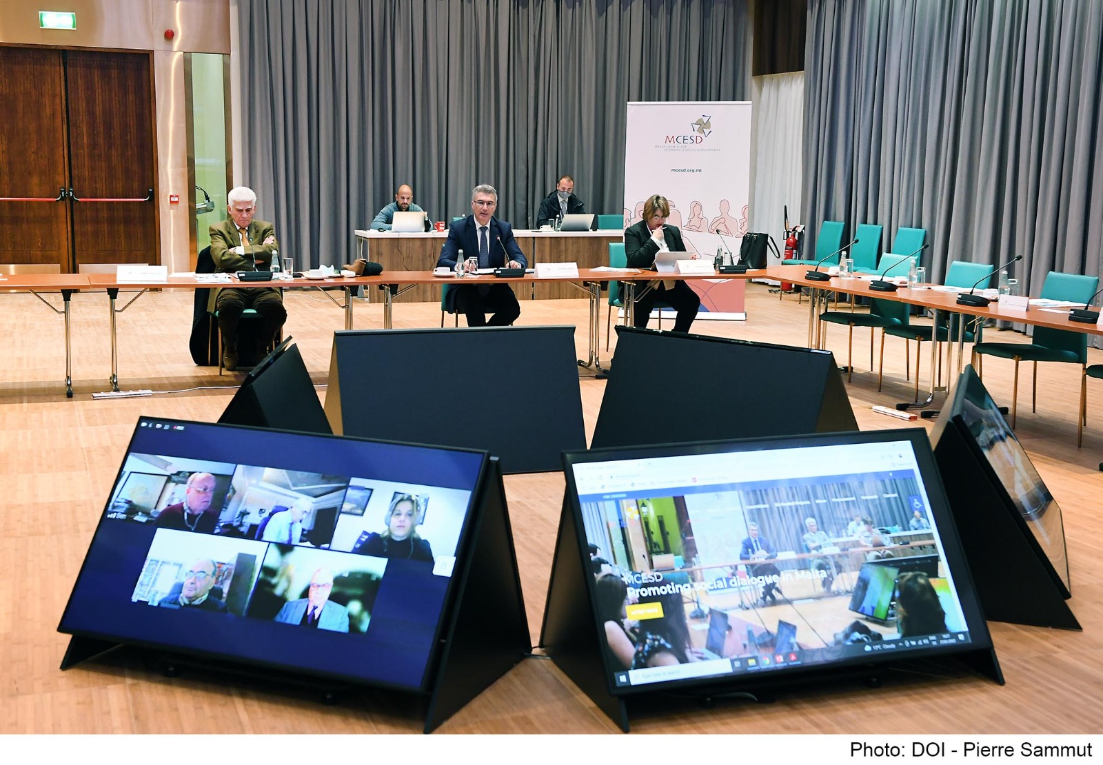 2022 MCESD work programme presented to Social Partners - MCESD